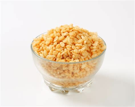 Rice Krispies Stock Image Image Of Glass Heap Crunchy 56645523
