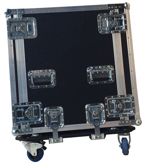 14u Shock Mounted Rack Case 570mm Deep