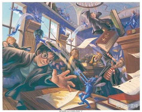 【hp图库】早期美国版《哈利波特》插图、mary Grandpré绘 知乎