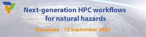 Next Generation HPC Workflows For Natural Hazards EFlows HPC