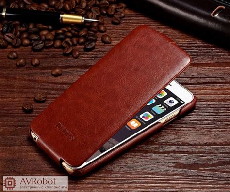 Чехол для Apple iPhone 6 6S Luxury Vintage PU Leather Flip Style цена ...