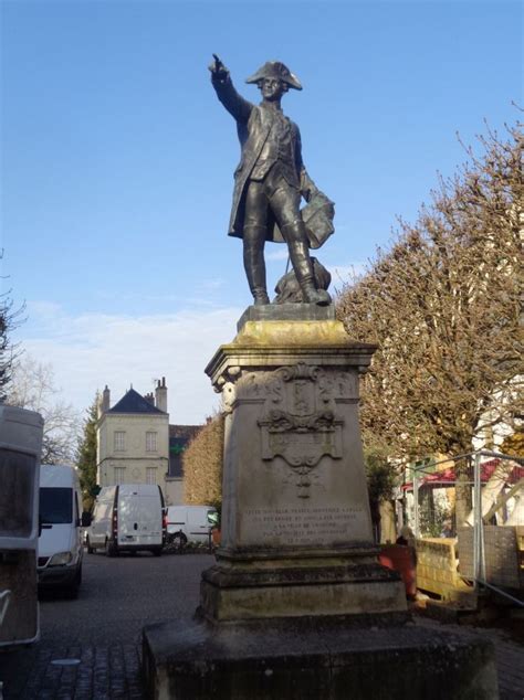 The Statue Of Marshal Of Rochambeau In Vendôme Paris1972 Versailles2003