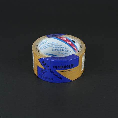 50개 금성 Opp 아크릴 미색 박스테이프 48mm38m 식봄
