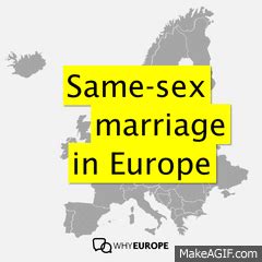 Same Sex Marriage In Europe On Make A 