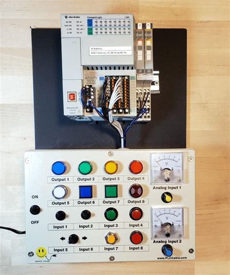 Plc Trainers Kits Deluxe Plc Trainer Page 1 Automation Supplies And Plc Tools