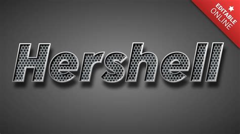 Hershell Generador De Efectos De Estilo De Texto