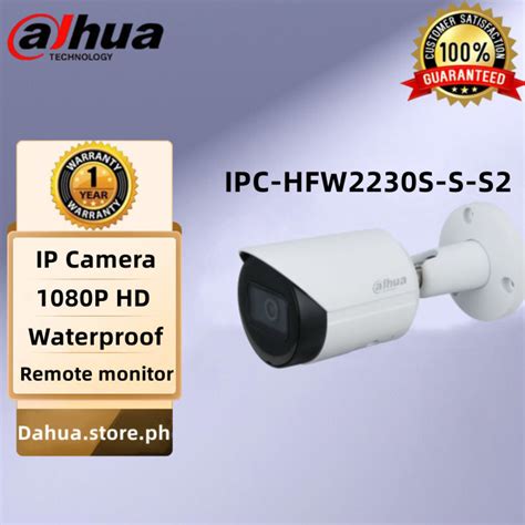Dahua Ip Camera 2mp 4mp 5mp Full Hd Bullet Wired Waterproof Indoor Outdoor Wdr Intelligent