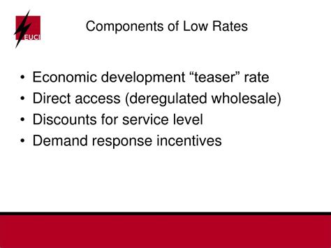 Ppt Utility Rate Structures For Data Centers Powerpoint Presentation