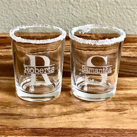 Custom Shot Glass Etsy