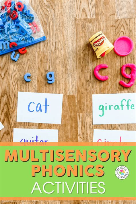 Multisensory Phonics Activities Lucky Little Learners