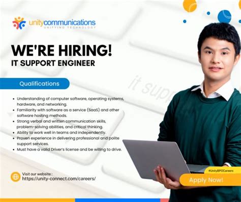 Unity Communications On Linkedin It Hiringnow Unitybpocareers