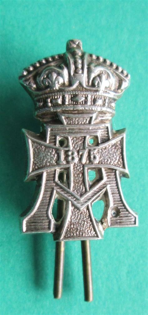 Silver Green Howards Badge In Other Ranks