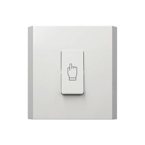 The Surface Mount Exit Push Switch Button Use Plastic Panel Fireproof Material With NO COM