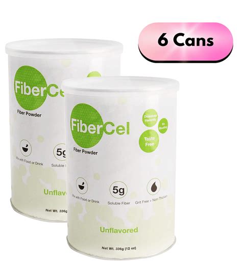 Fibercel Powdered Fiber Canister