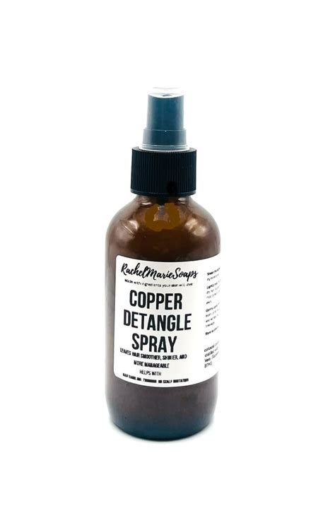 Copper Detangle Spray Rachelmariesoaps