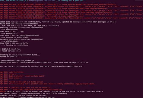 Make The Emulator Accessible On The Web Create Web Container ERROR Issue Google