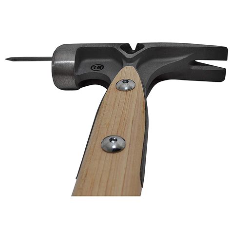 Dalluge 07182 Ddt16p 16 Oz Smooth Face Titanium Hammer With Hickory Handle