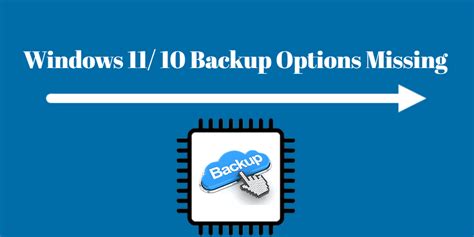 Resolving The Issue Of Windows 11 Backup Options Missing