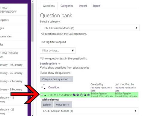 How Do I Add Questions Directly To The Question Bank In Moodle Moodle