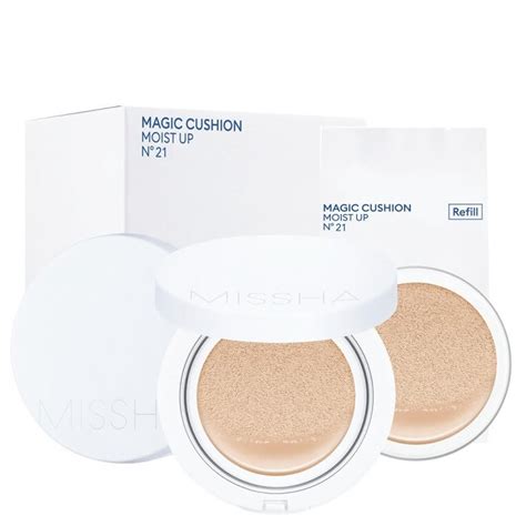Cushion - Magic Cushion Moist Up SPF50 [Missha] | bb-mania.kz
