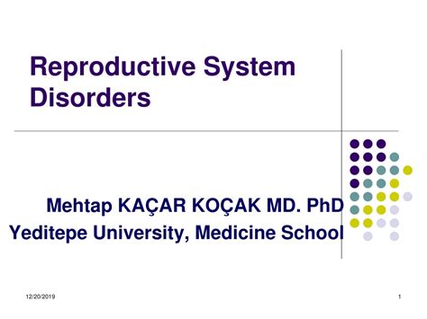 Ppt Reproductive System Disorders Powerpoint Presentation Free