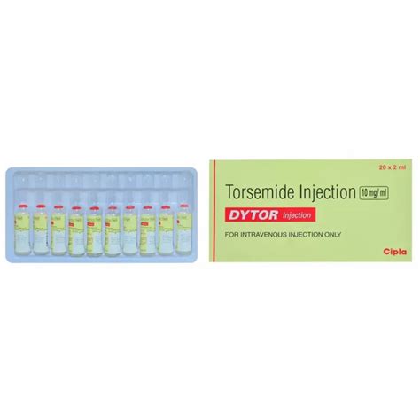 Dytor Injection Ip At ₹ 28piece Torsemide Api In Nagpur Id