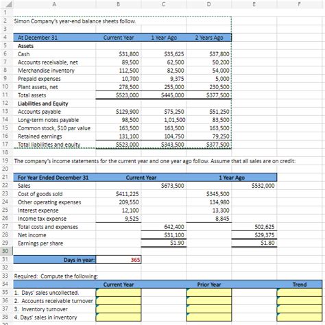 Solved Please Include The Math Excel Equations