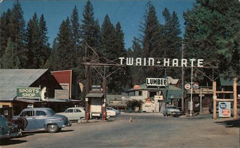 Twain Harte Resort Sonora Ca Postcard