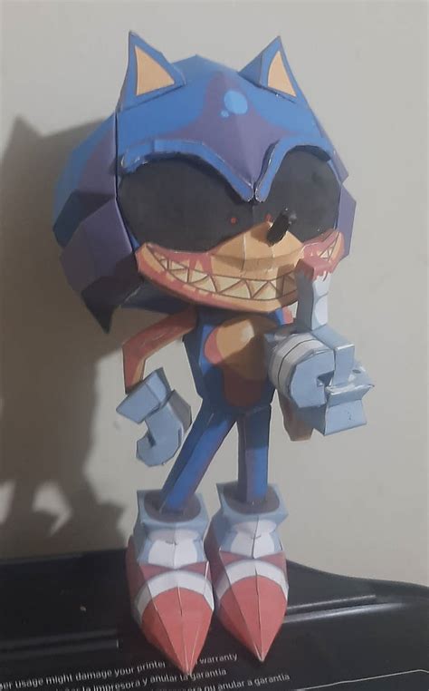 Sonic Exe Tails Halloween Papercraft By Pepitocrack3000 On Deviantart