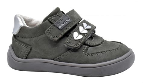 Dievčenská Celoročná Obuv Berefoot Kerol Grey Protetika Sivá Pidilidisk