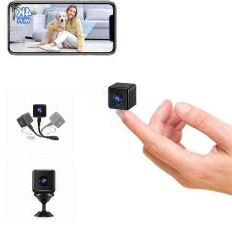 Wifi 4k Hd Mini Bewakingscamera Voor Binnen En Buiten Draadloos Lange Opname Bol