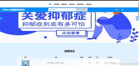 基于springboot的大学生心理健康管理系统的设计与实现 毕业设计源码21346基于springboot的大学生健康管理平台的系统设计原则 Csdn博客