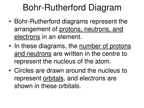 PPT Bohr Rutherford Diagrams For Atoms PowerPoint Presentation ID