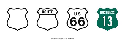 Highway Symbol Svg