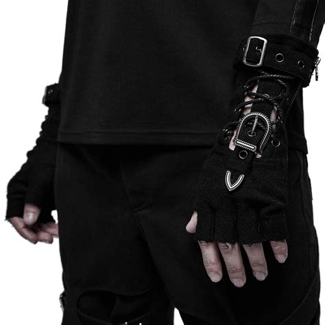 Black Astaroth Gothic Gloves By Punk Rave • The Dark Store™