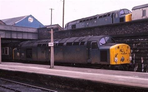 Train Stopped At Station