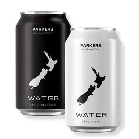 Parkers Water 330ml Cans 24 Pack Parkers Beverage Company