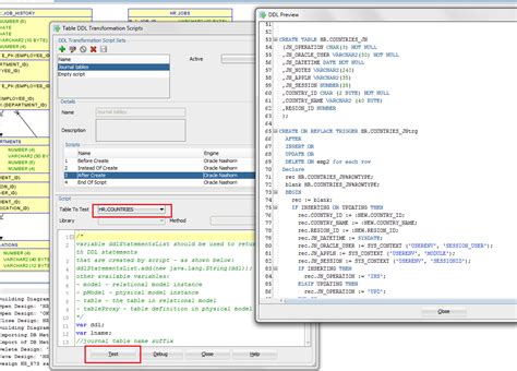 Oracle Sql Developer Data Modeler 41 User Defined Ddl Generation
