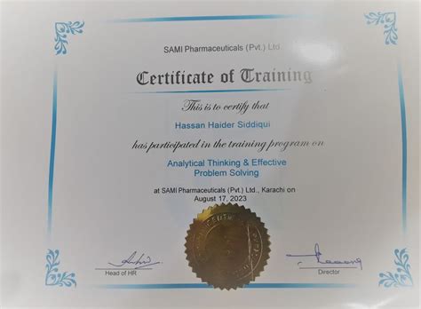 Hassaan Haider Siddiqui On Linkedin Im Happy To Share That Ive Obtained A New Certification