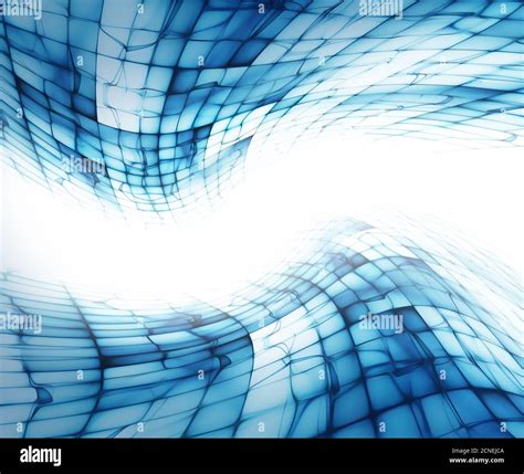 Illustration Abstract Digital Technology Background Hi Res Stock