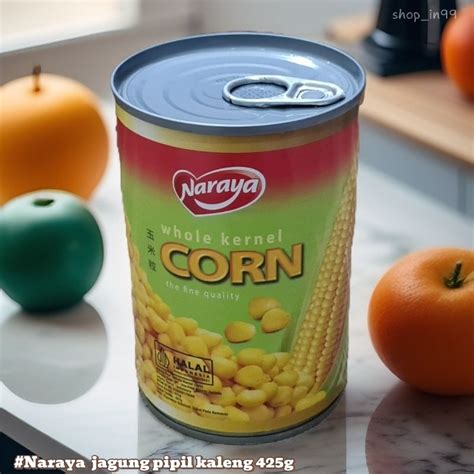 Jual Naraya Jagung Pipil Kaleng 425g Shopee Indonesia