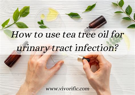 How To Use Tea Tree Oil For Urinary Tract Infection