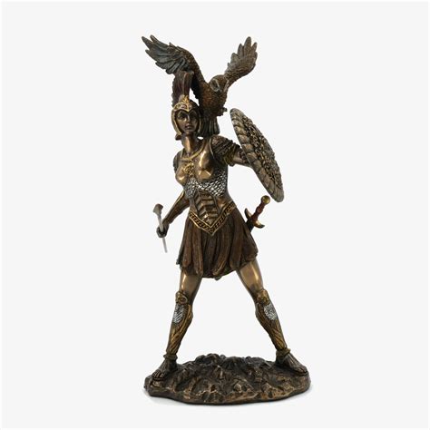 Athena With Owl 30 Cm Mythiko