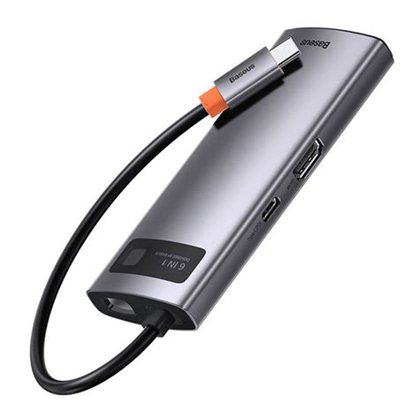 Baseus Starjoy 6 In 1 Type C Hub Adapter Gadget King