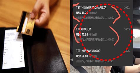 그냥 결제했을 뿐인데한국인들 해외에서 무조건 당한다는 카드복제 예방 방법