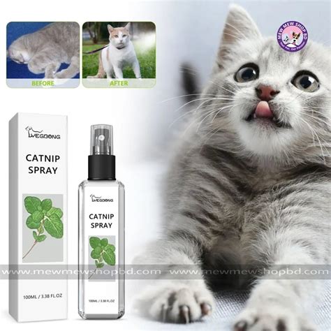 Yegbong Catnip Spraycat Training Spray 100ml Mew Mew Shop Bd