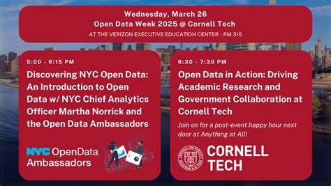 discovering nyc open data an introductory class — in person cornell
