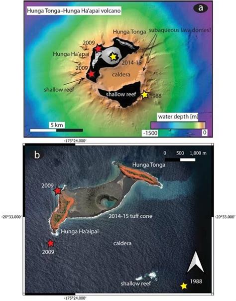 Sea Floor Bathymetry Data Garvin Et Al 2018 Obtained After The 2015