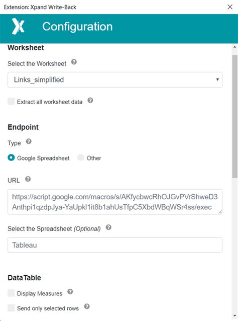 Write Back Extension In Tableau By Xpand It The Data School