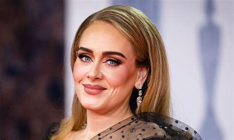 Adele Stuns In Black Mini Dress As She Marks 34th Birthday With Makeup